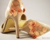 Rose gold shoes | Etsy