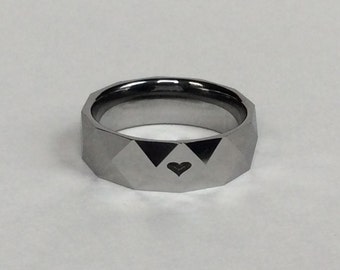 Custom tungsten ring | Etsy