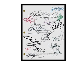Pretty Little Liars TV Script Signed Autographed Ashley
