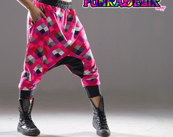 Funky yoga pants | Etsy