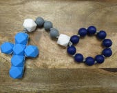 Teething Chew Rosarys for Children to Play by LittleSaintsChewelry