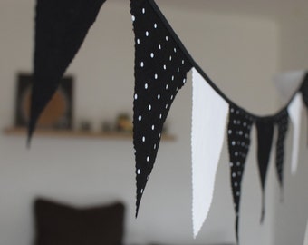 Burlap pennant flags | Etsy