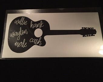 Custom guitar decals | Etsy