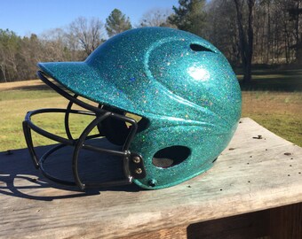 Softball helmet | Etsy