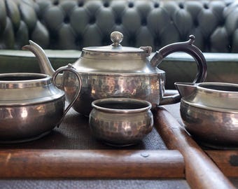Pewter tea pot | Etsy
