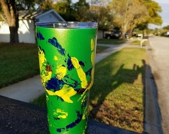 Lime green yeti | Etsy