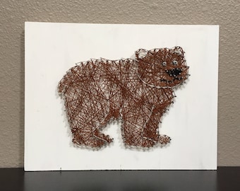 Bear string art | Etsy