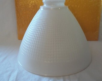 Milk glass shade | Etsy