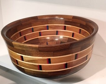 Segmented bowl | Etsy