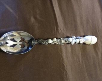 Unique beaded serving spoon related items | Etsy