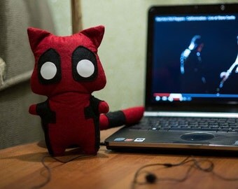 Deadpool plush | Etsy