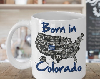 Colorado coffee mug | Etsy