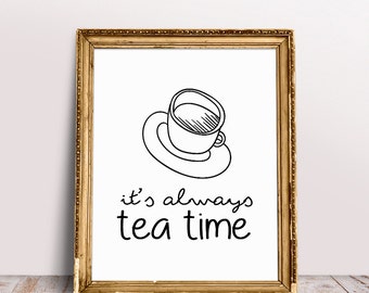 It's always tea time | Etsy