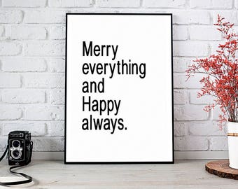Merry everything | Etsy