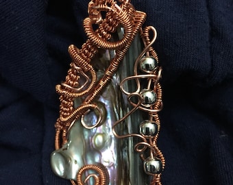 Set of 3 Sea Shell Wire Sculptures by Elizabeth Berrien