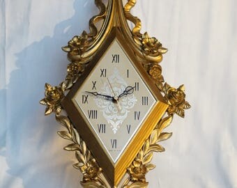 Ornate wall clock | Etsy