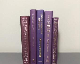 Vintage book stack | Etsy