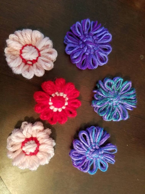 Items similar to Decorative Flower Pin on Etsy