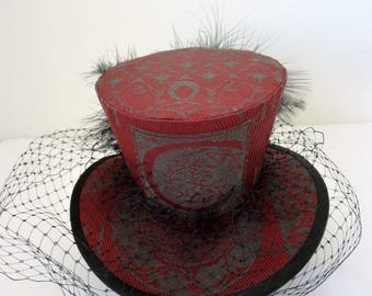 Mad hatter top hat | Etsy