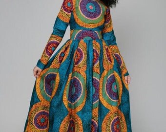 Dashiki prom dress | Etsy