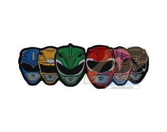 Power ranger mask | Etsy