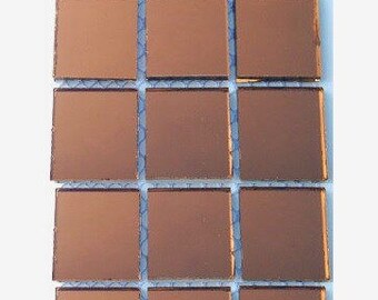 Bronze mosaic tiles | Etsy