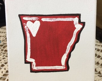 Razorback wall art | Etsy