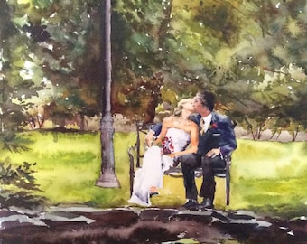 Watercolor wedding | Etsy