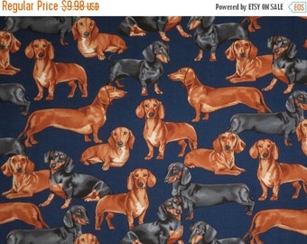 Dachshund fabric | Etsy