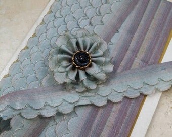 Gold edge ribbon | Etsy