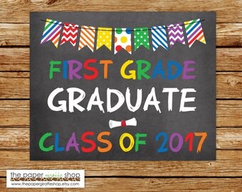 1st grade graduation | Etsy
