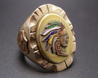 Mexican biker ring | Etsy