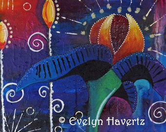 Intuitive painting | Etsy