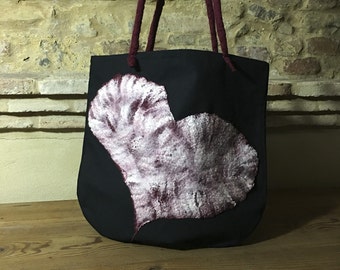 Nuno felted bag | Etsy