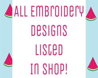 Playfully Inspired Machine Embroideries and Clothier by JackNMack