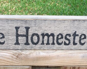 Homestead signs | Etsy