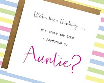 Going to be an aunt | Etsy