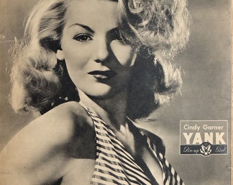 ELVGREN Spring Fever Romantic Pin-Up Peasant dress 1940s art