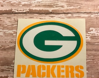 Packers decal | Etsy