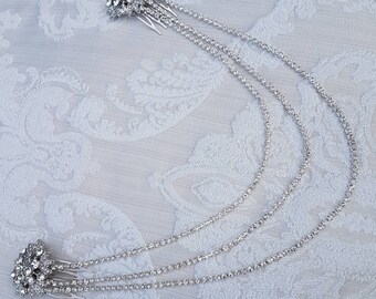 Bridal head chain | Etsy