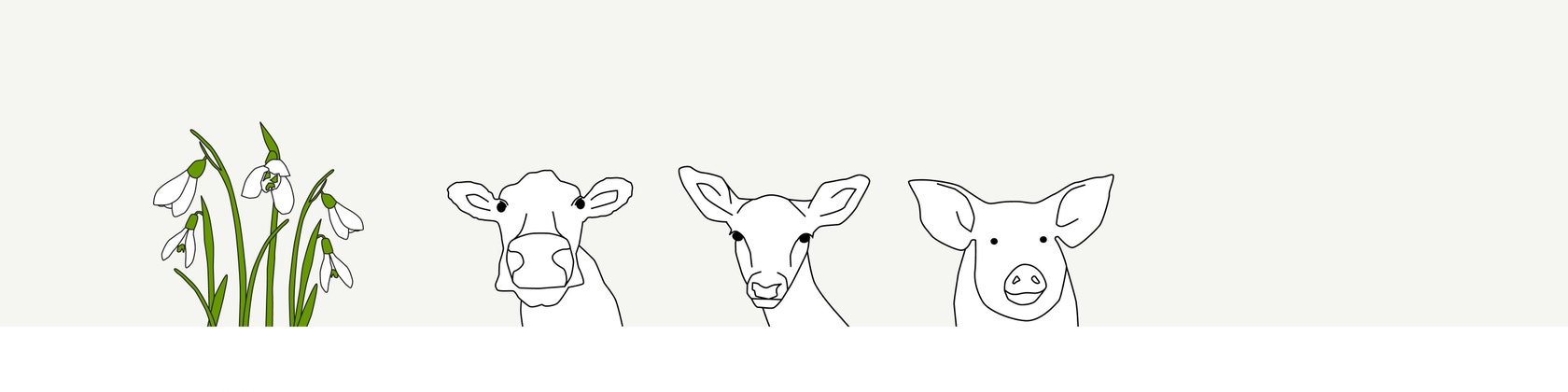 JEWELLERY WOW COW DEAR DEER CHIC PIG by GeschmeideUnterTeck