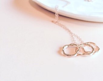 Rose gold infinity | Etsy