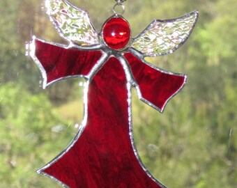 Stained glass angel | Etsy