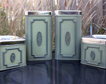 Unique kitchen canisters related items | Etsy