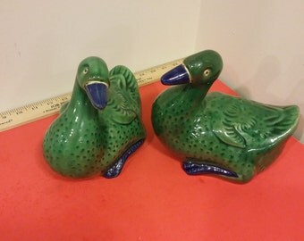 Vintage ceramic duck | Etsy