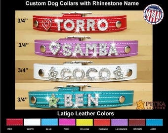 Custom dog collars | Etsy