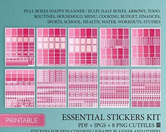 Life planner sticker | Etsy