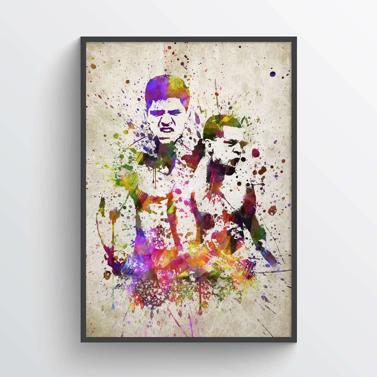 Diaz Brothers Poster Nick Diaz Print Nick Diaz Art Nate