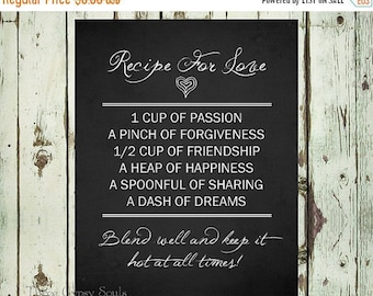 Recipe for love | Etsy