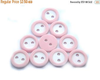 Pale pink buttons | Etsy